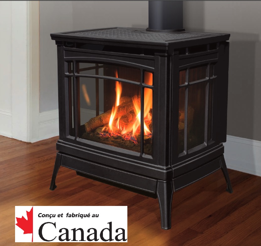 Poêles et foyers Keystone | Gaz naturel / propane