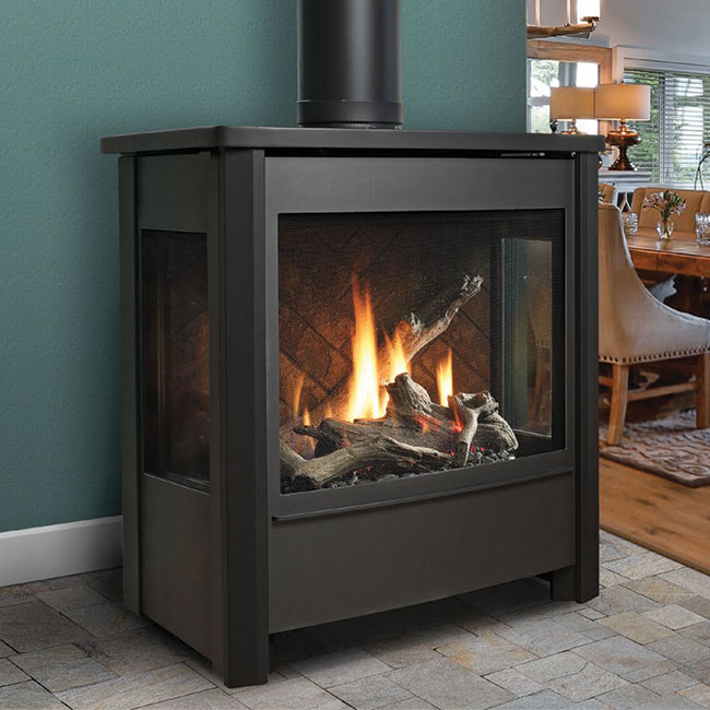 Poêles et foyers Keystone | Gaz naturel / propane